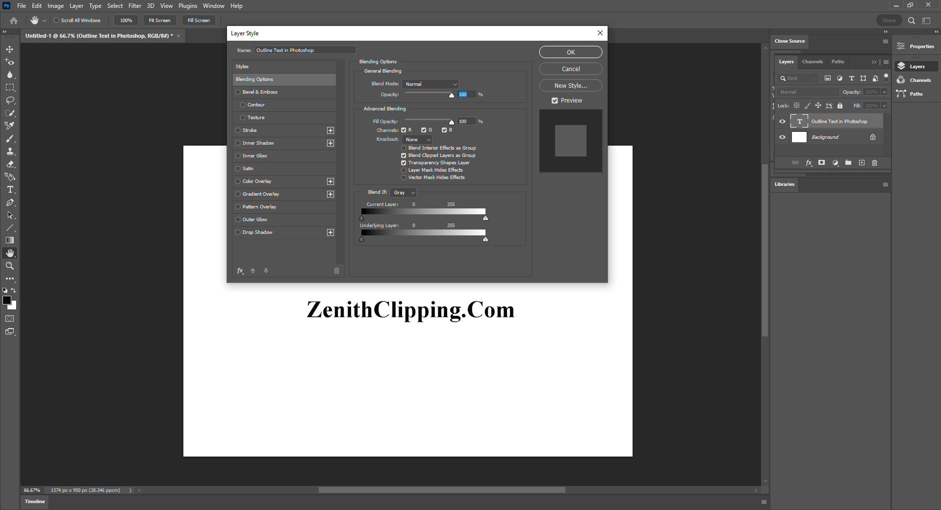 How to Outline Text in Photoshop in 2023