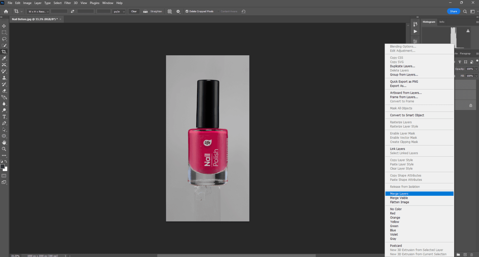 How to Merge Layers in Photoshop in 2023