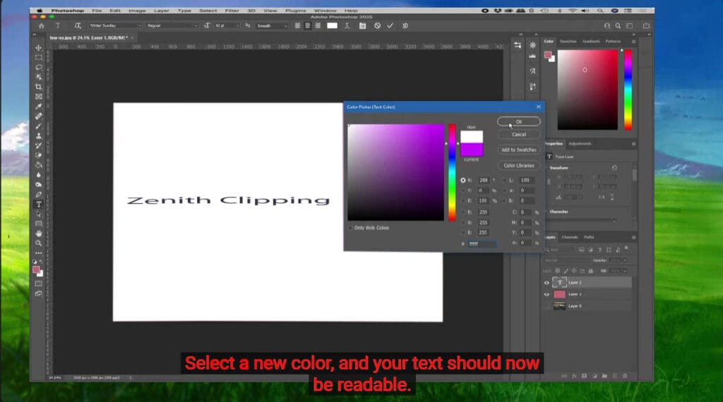 How to underline text in Photoshop 2025 ( Tutorial)