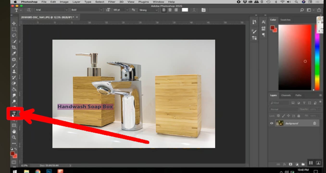 How to underline text in Photoshop 2025 ( Tutorial)