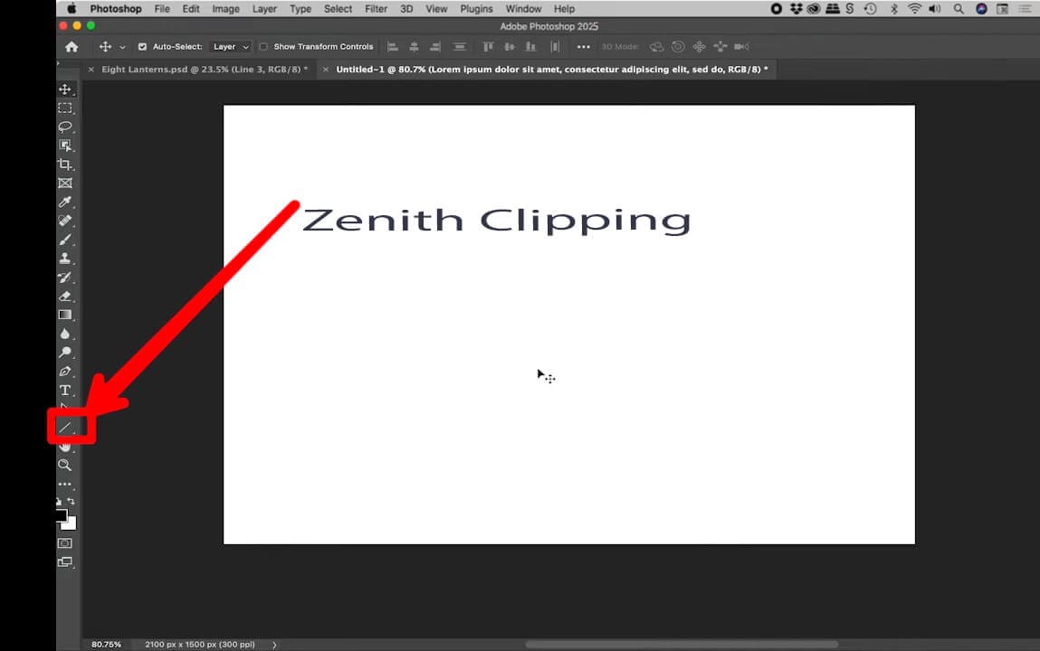 How to underline text in Photoshop 2025 ( Tutorial)